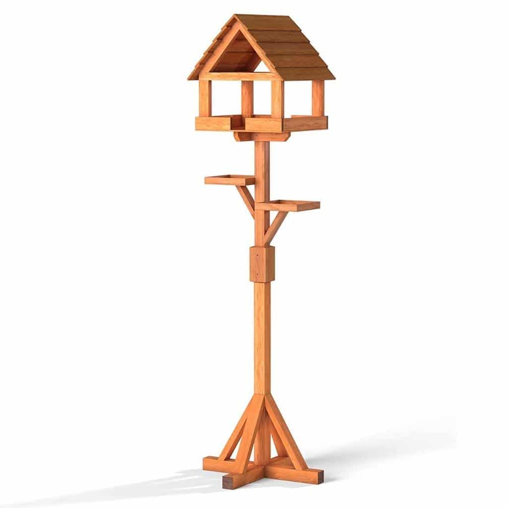 Bath Universal Feather Edge Deluxe Bird Table | Unique Design For Bird ...