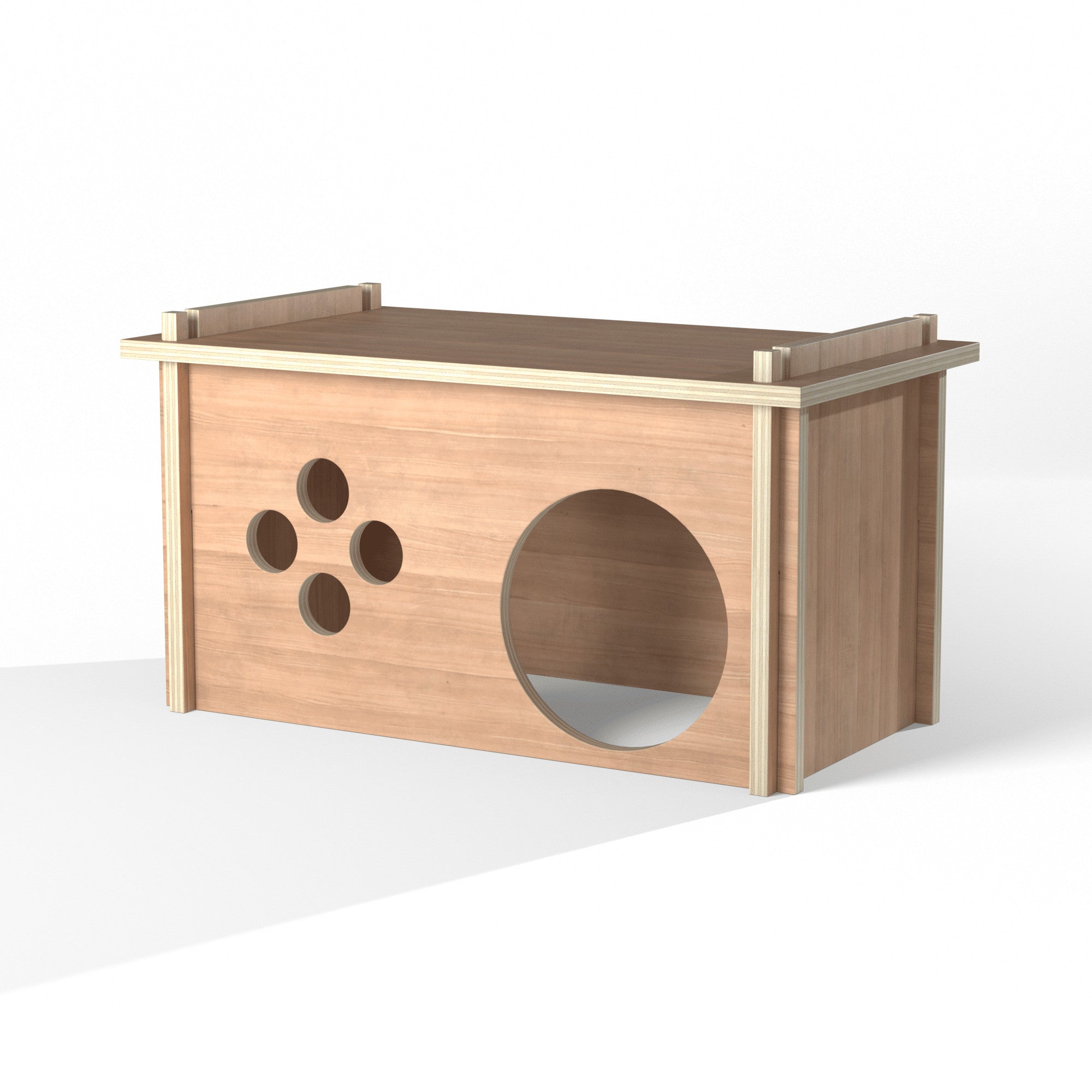 Small Animal Nesting Box | Perfect for Rats, Gerbils, Hamsters, Chinch ...