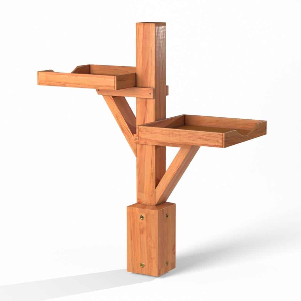 Deluxe Bird Table Extension Piece With Double Feeding Platforms | Incr ...