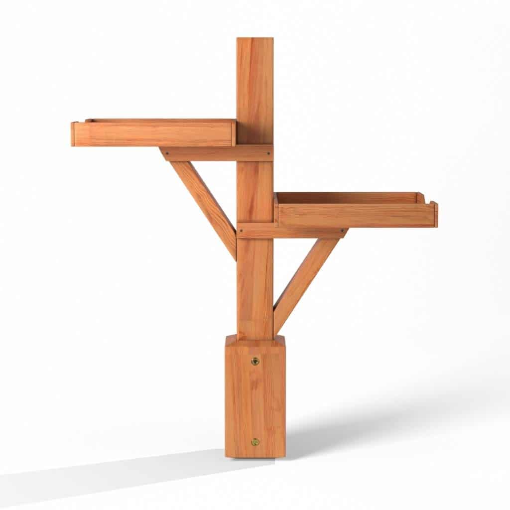 Deluxe Bird Table Extension Piece With Double Feeding Platforms | Incr ...