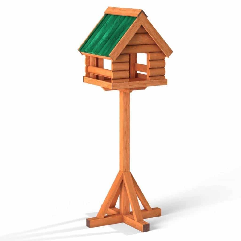 Fordwich Green Wild Garden Bird Table | Unique Log Lap Design | Delive ...
