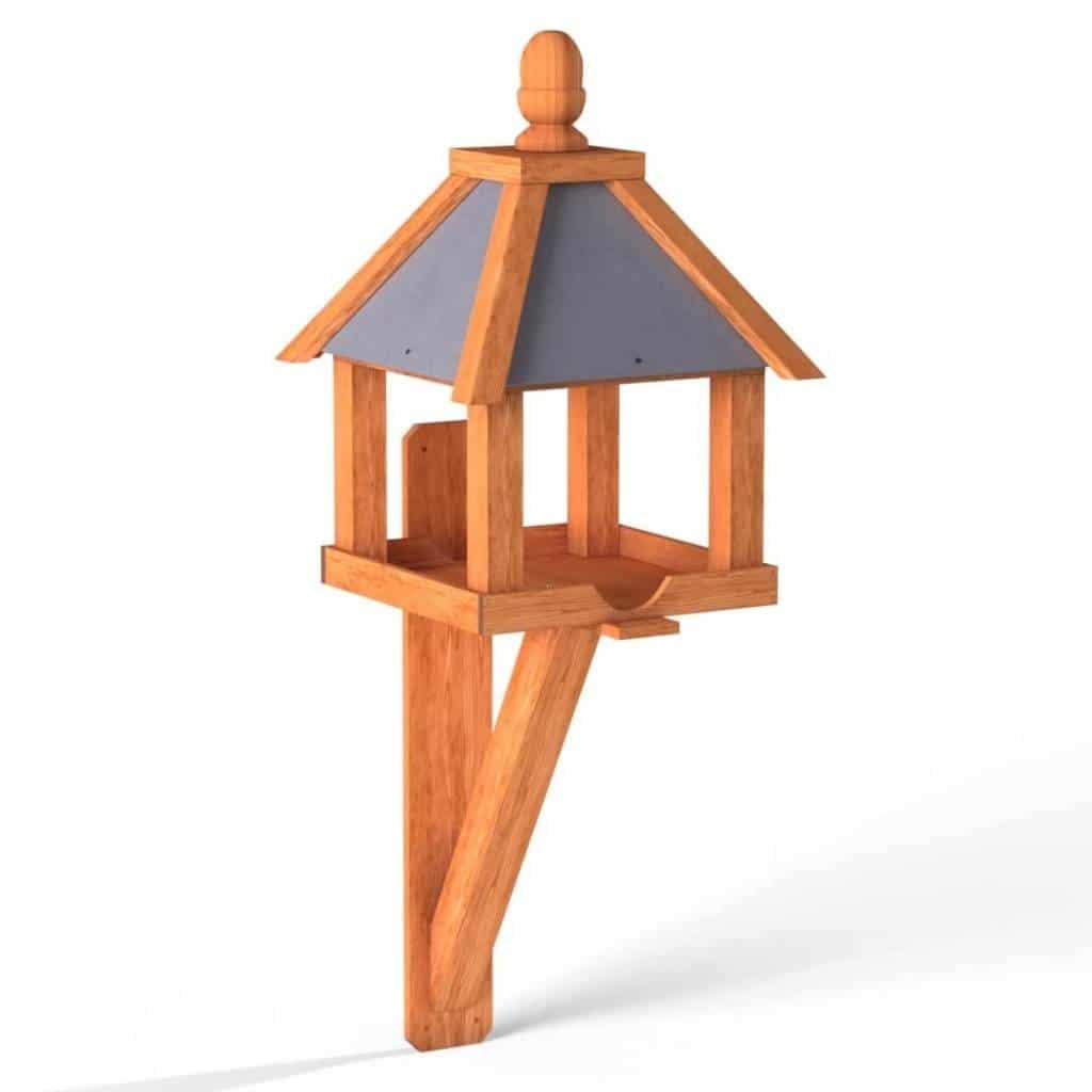 Kinloch Wall Mounted Bird Table | Mount To Your Garden Fence Or Wall ...