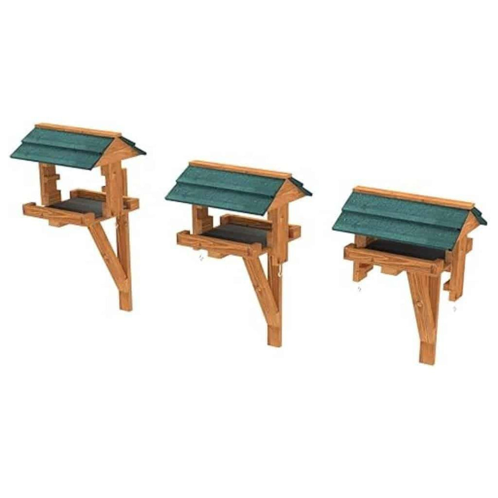 Maypole Wall-Mounted Adjustable Bird Table With Easy Clean Removeable ...